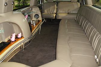 White Ford Excursion Super Stretch Limousine